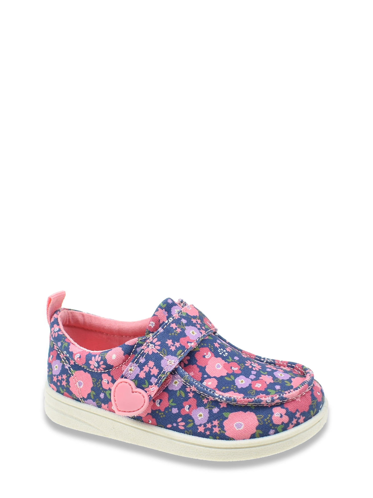 Wonder Nation Toddler Girls Moc Toe Shoes - Walmart.com