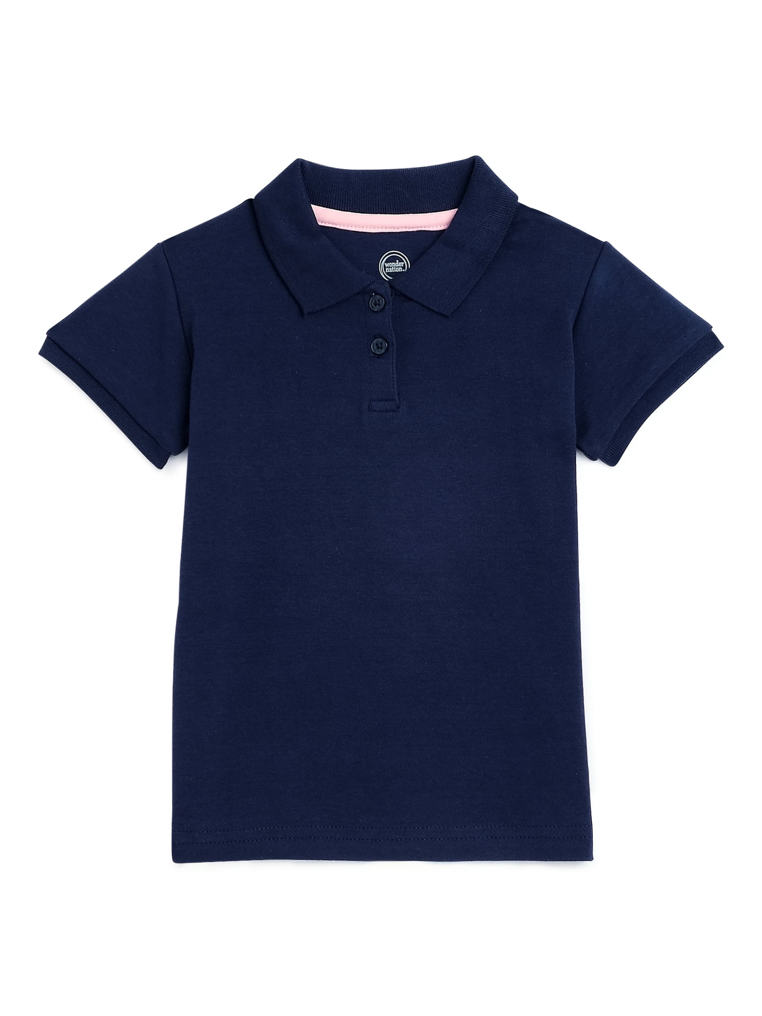 Wonder Nation Toddler Girls Polo Shirt, Sizes 2T-5T - Walmart.com