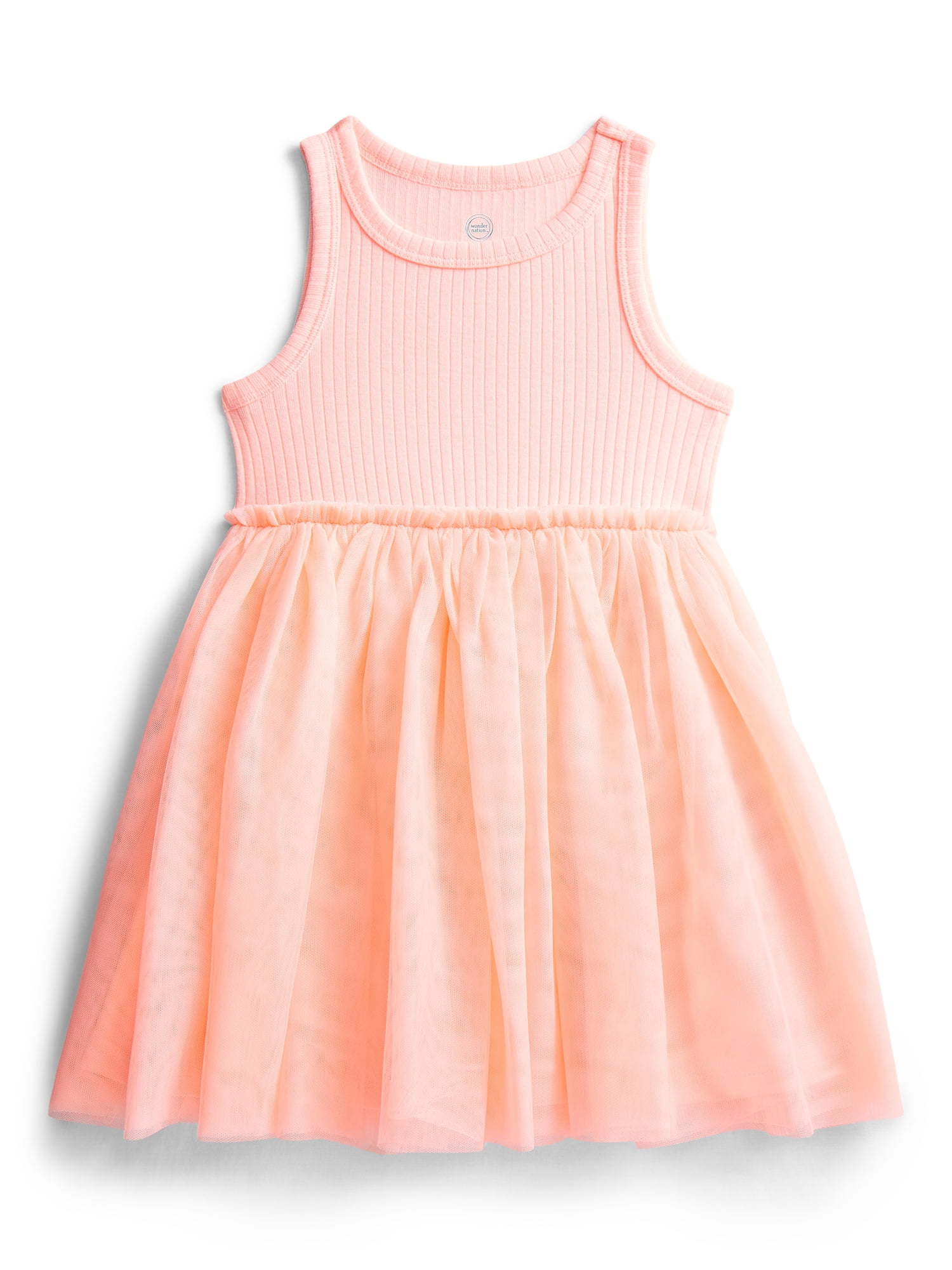 Wonder Nation Toddler Girls Tank Tutu Dress, Sizes 12M-5T - Walmart.com