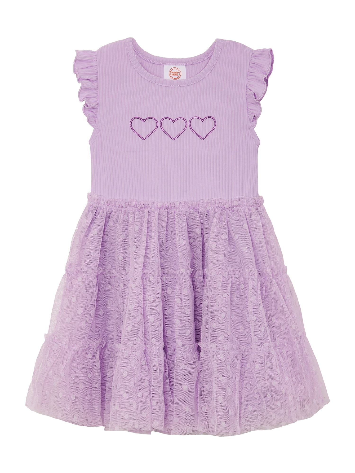 Wonder Nation Toddler Girls Tutu Dress, Sizes 12M-5T - Walmart.com