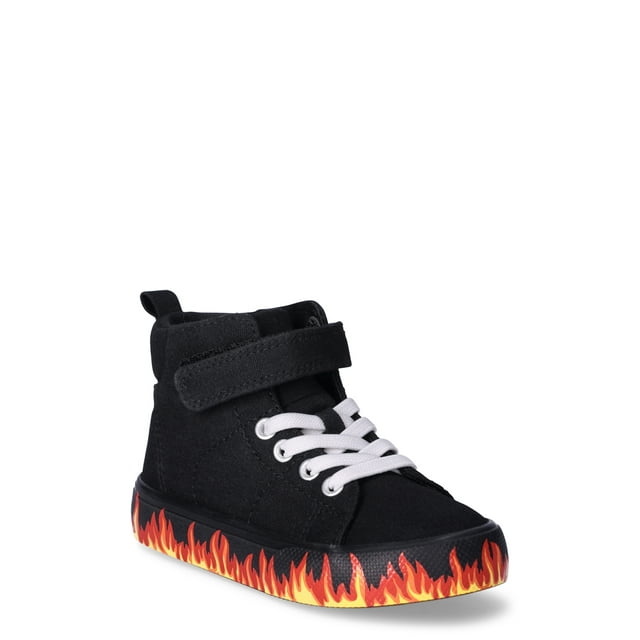 Wonder Nation Toddler Kids Casual Flame High Top - Walmart.com