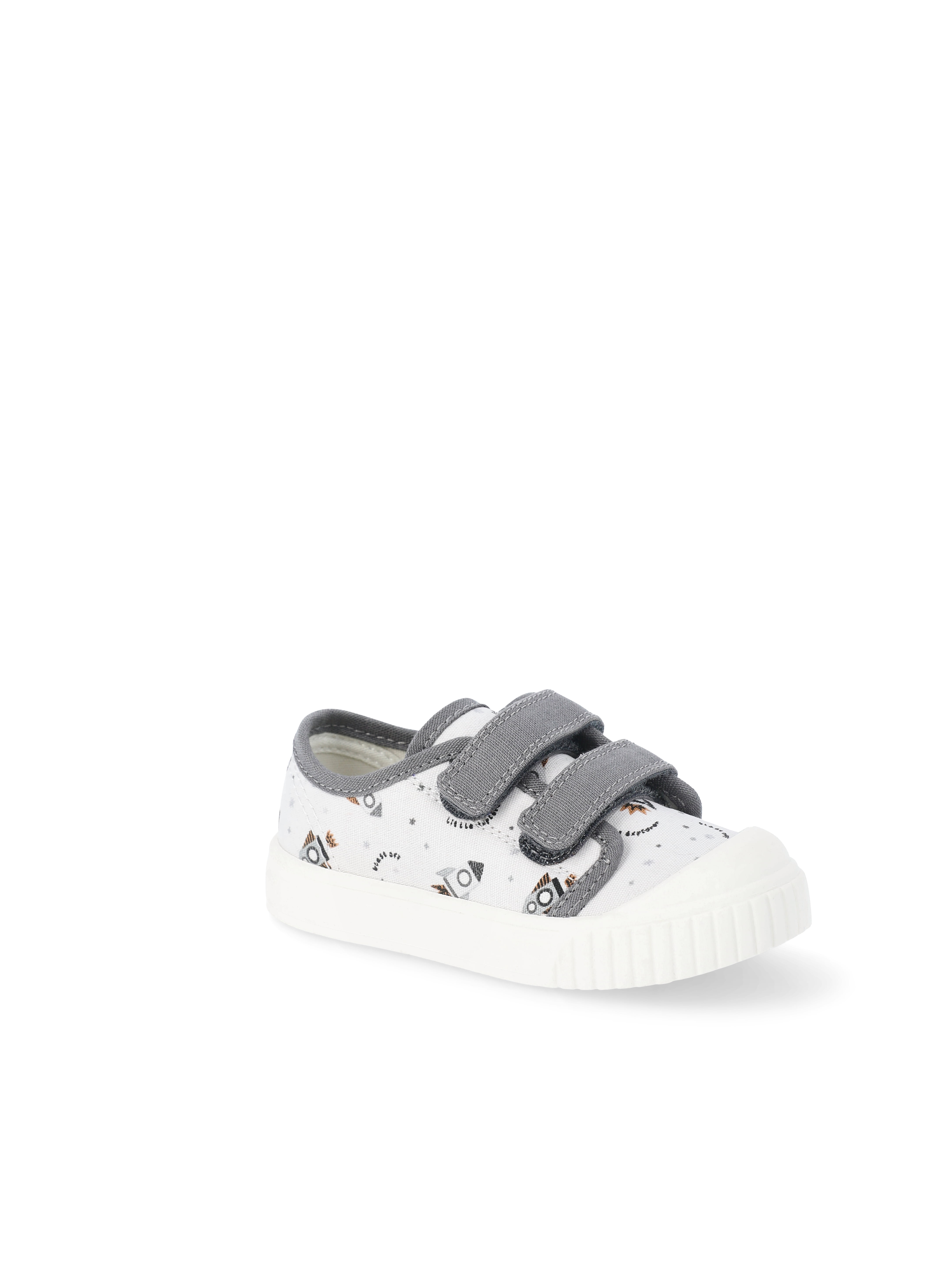 Wonder Nation Baby & Toddler Kids Two-Strap Bump Toe Sneakers - Walmart.com