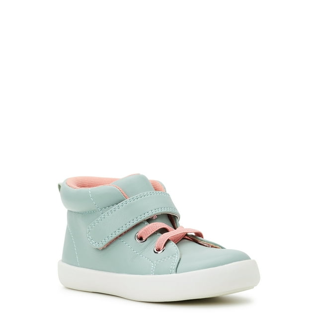 Wonder Nation Toddler Unisex Adaptive High Top Sneakers, Sizes 5-12 ...