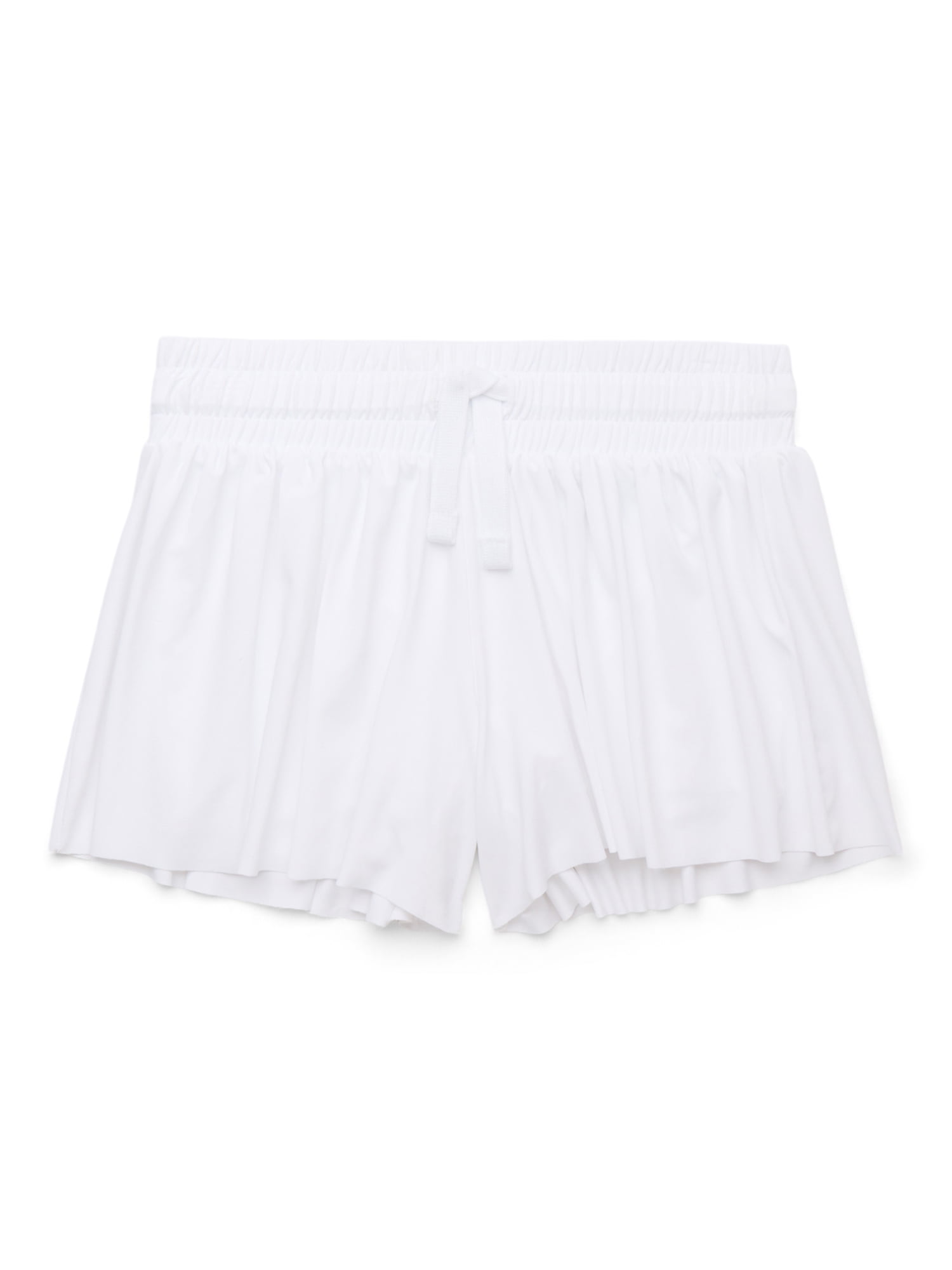 Wonder Nation Tween Girls Flutter Shorts with Liner, Sizes 4-18 ...