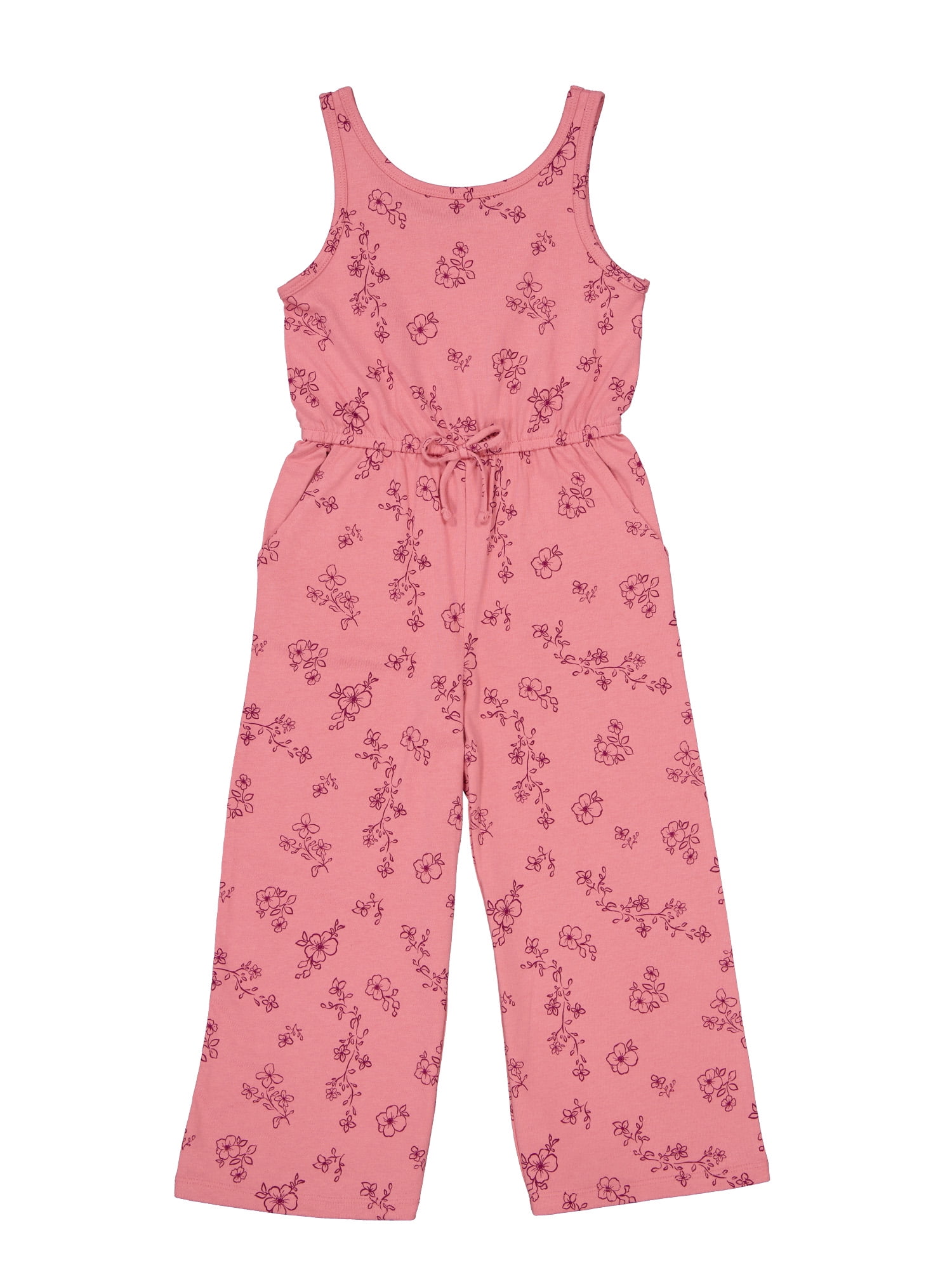 Wonder Nation Wide Leg Jumpsuit, Sizes 4-18 & Plus - Walmart.com