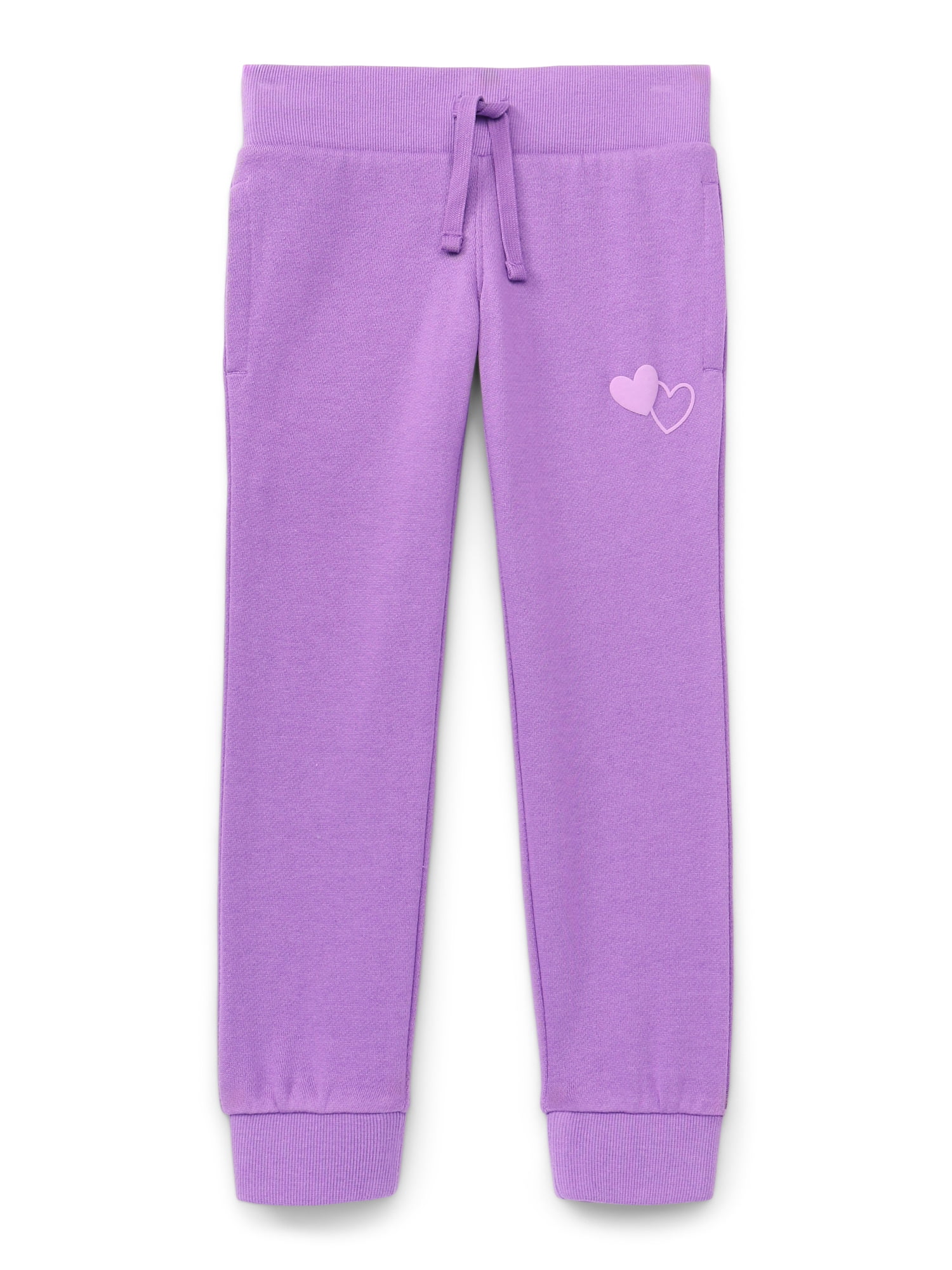 Wonder Nations Girls Fleece Joggers, Sizes 4-18 & Plus - Walmart.com