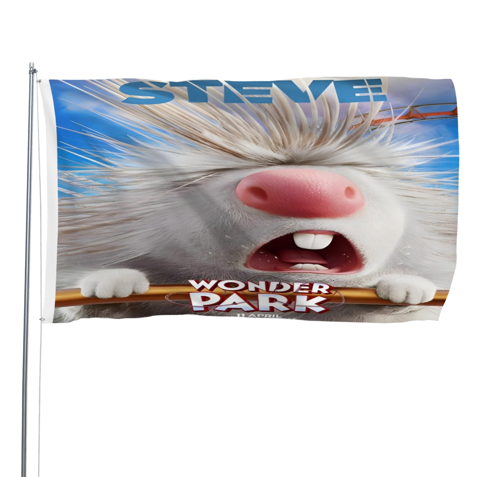 Wonder Park Adventures Pattern Flag Decoration - Walmart.com