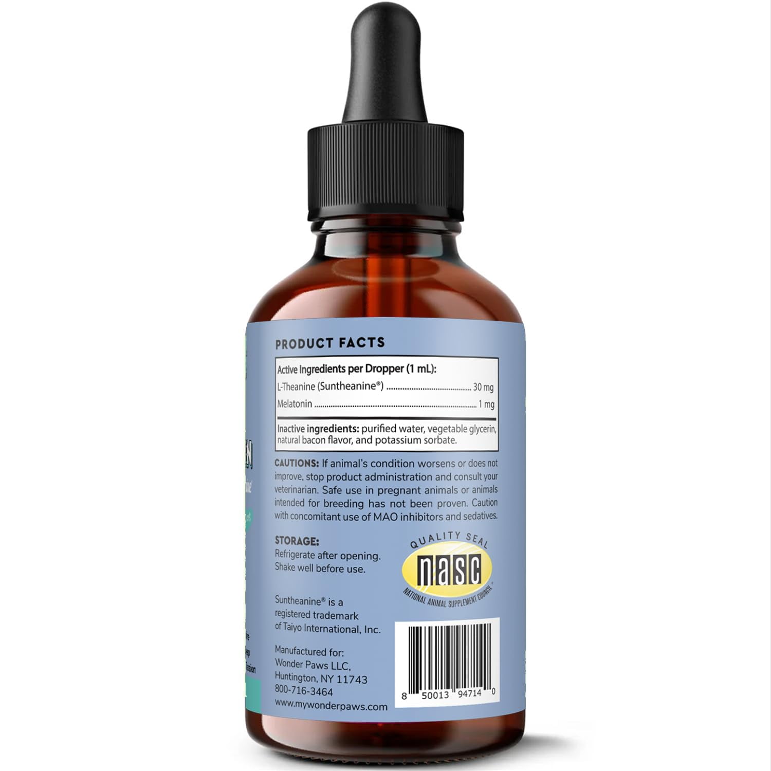 Wonder Paws Melatonin FEV6 for Dogs - Pet Melatonin with (Suntheanine ...