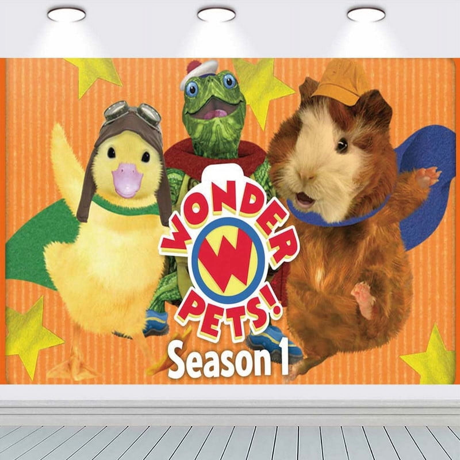 Wonder Pets Party Supplies Backdrop Banner Poster Birthday Decorations ...