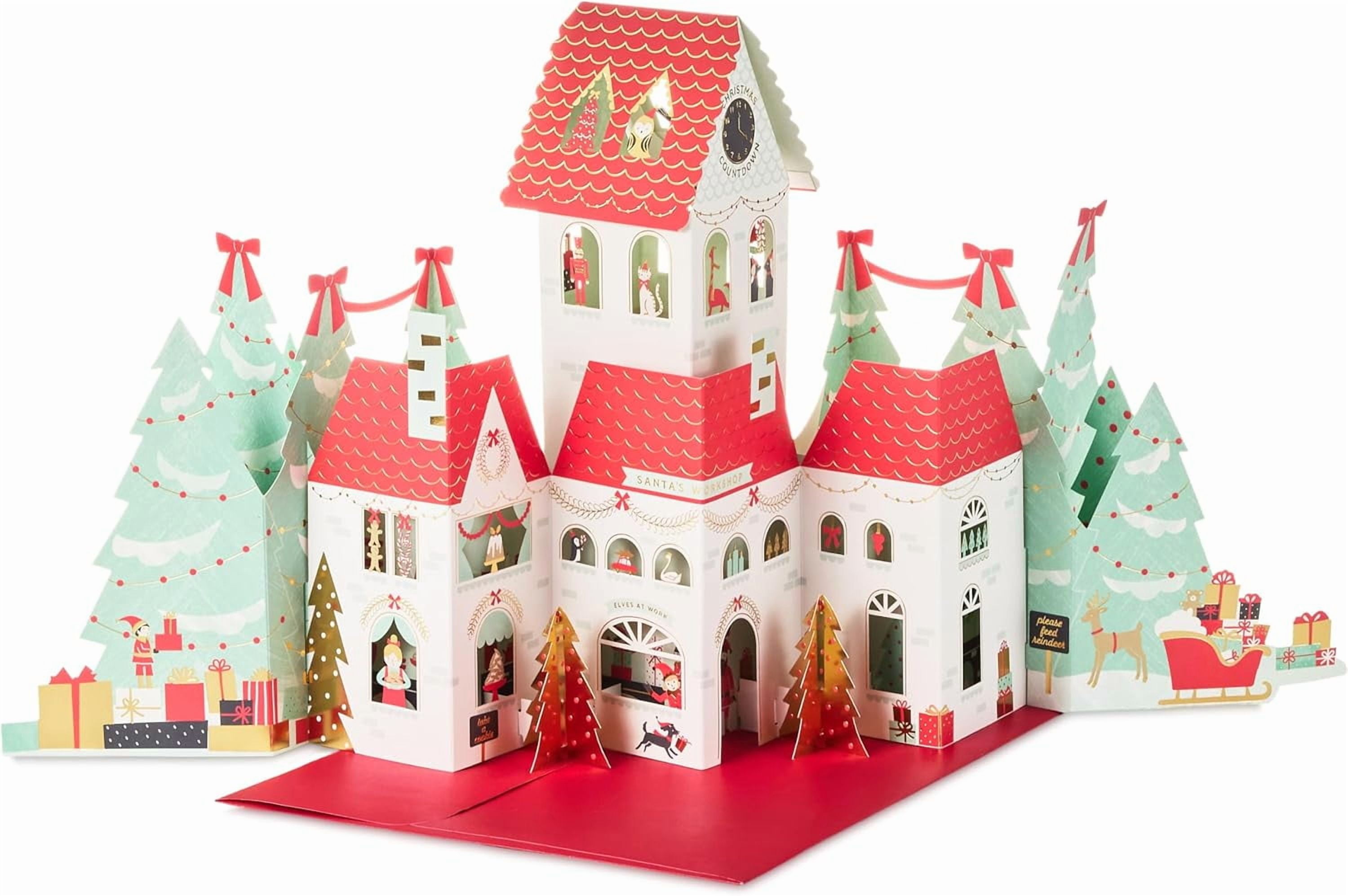 Wonder Pop Up Jumbo Christmas Card Holiday Tabletop Decor - Walmart.com