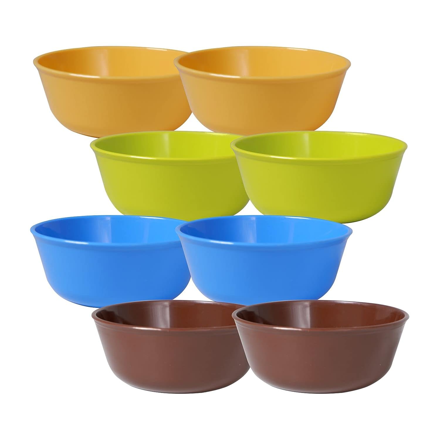 Wonder Prime Sigma 300 Microwave Safe Multipurpose Plastic Bowl Set 8 ...