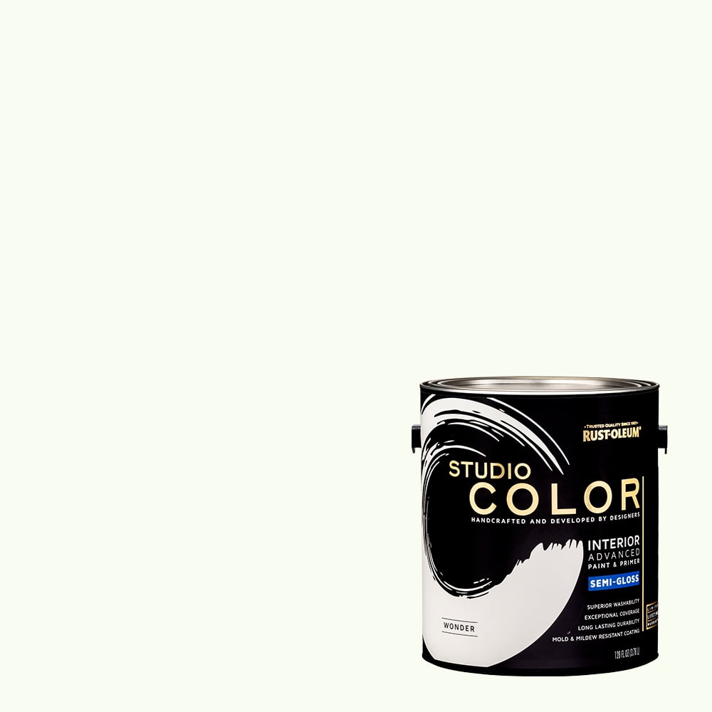 Wonder, Rust-Oleum Studio Color Interior + Primer Semi-Gloss Finish ...