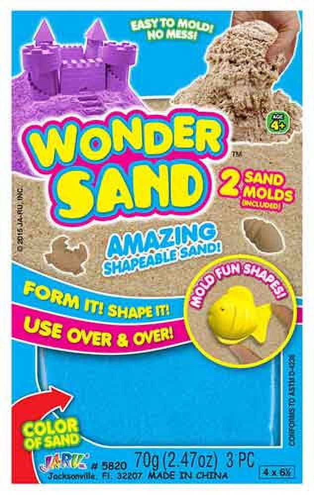 Wonder Sand - Amazing Shapeable Sand (Choose Your Color) - Walmart.com