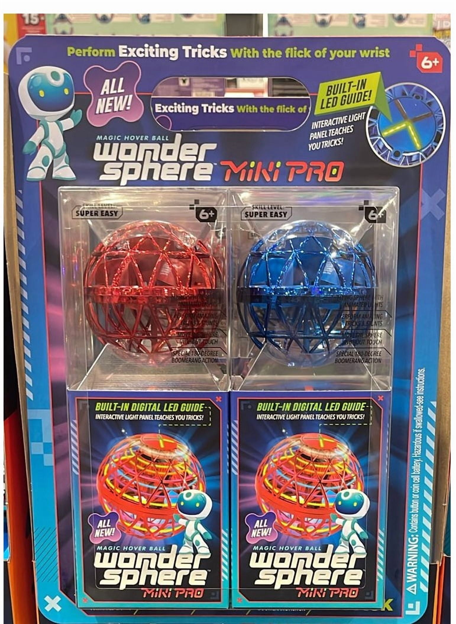 Wonder Sphere Amax Magic Mini Pro Hover Ball- Blue Color- Skill Level ...