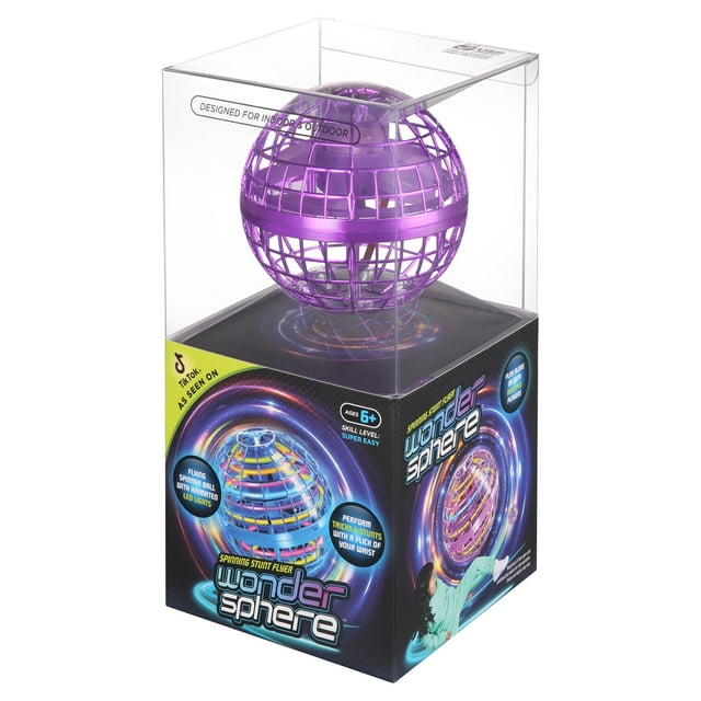 Wonder Sphere Magic Hover Ball- Purple Color- Easy to Fly- RC ...