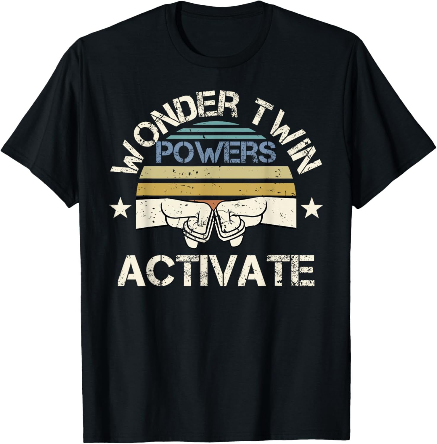 Wonder Twin Power Activated design Sibling design T-Shirt men and women ...