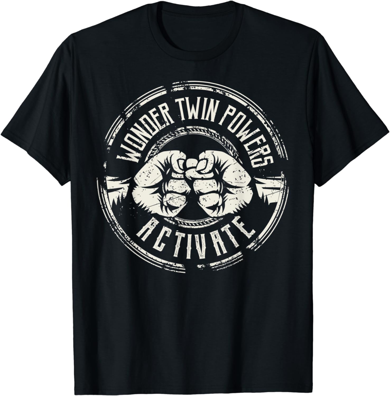 Wonder Twin Power Activated design, Sibling design T-Shirt - Walmart.com