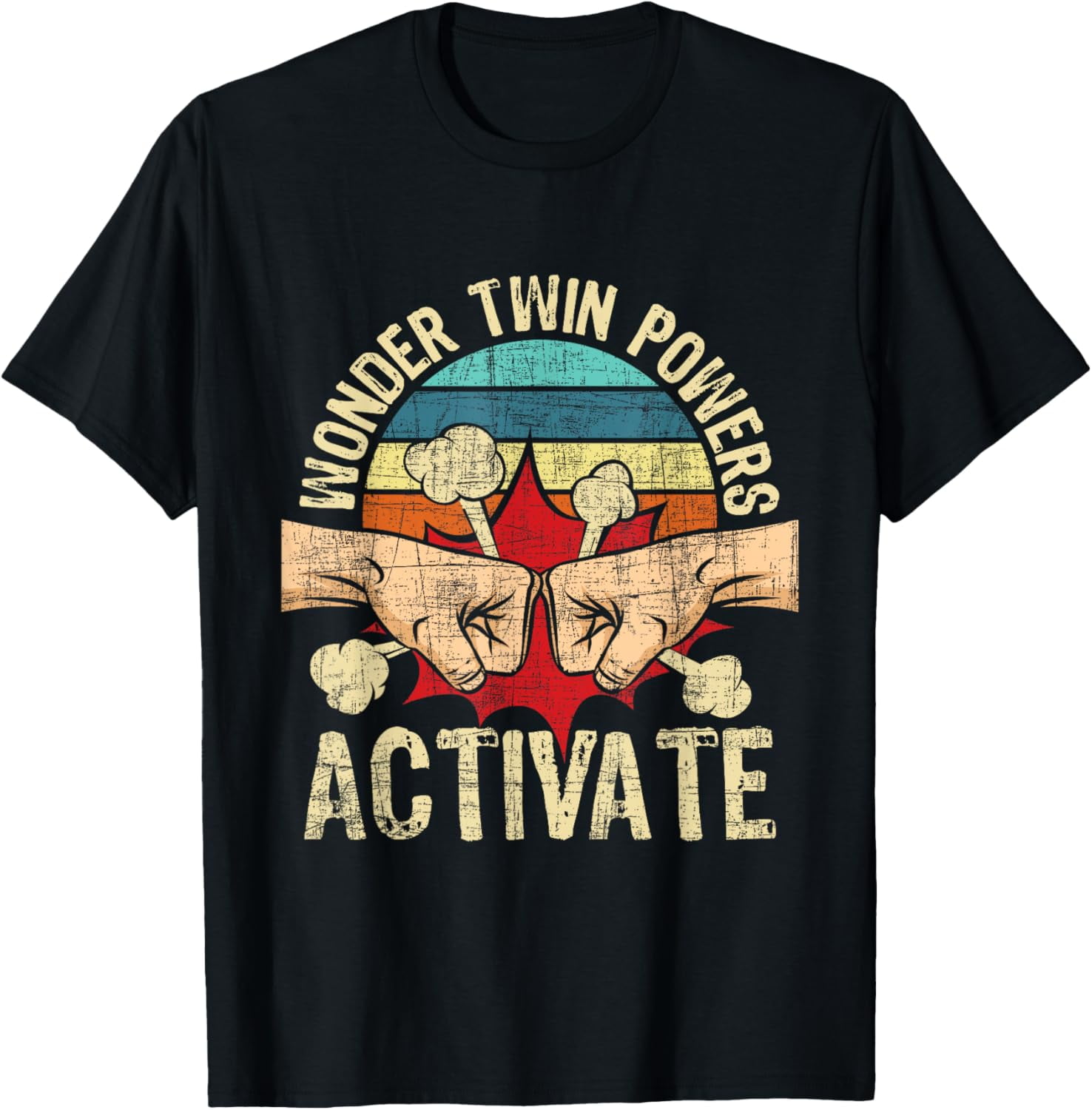 Wonder Twin Powers Activate - Twins Brother Sister Sibling T-Shirtmen ...