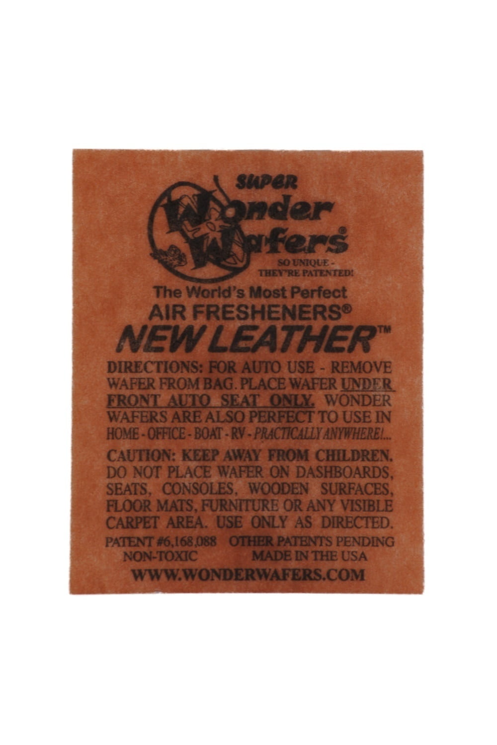 Wonder Wafers New Leather Fragrance Air Fresheners - Scented Odor ...