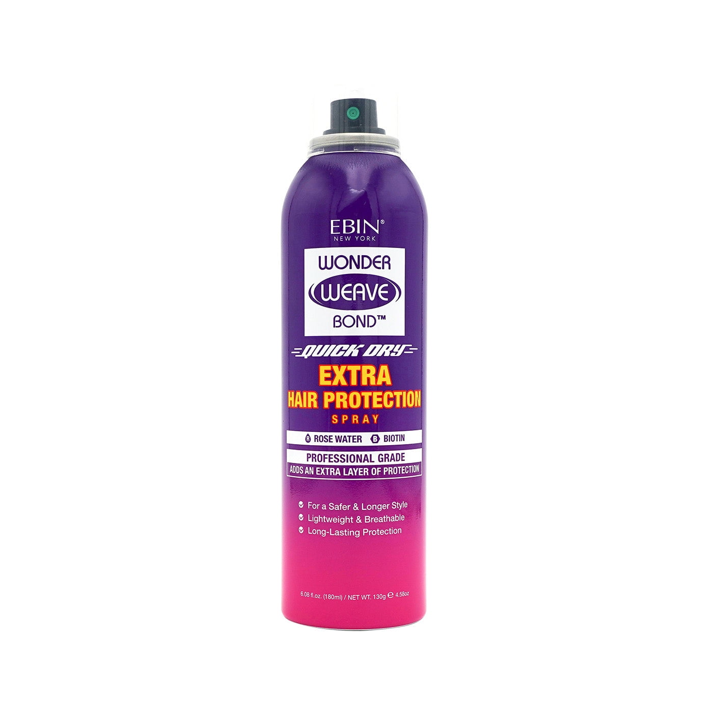 Ebin New York Wonder Weave Bond, Extra Hair Protection Spray, Rose ...
