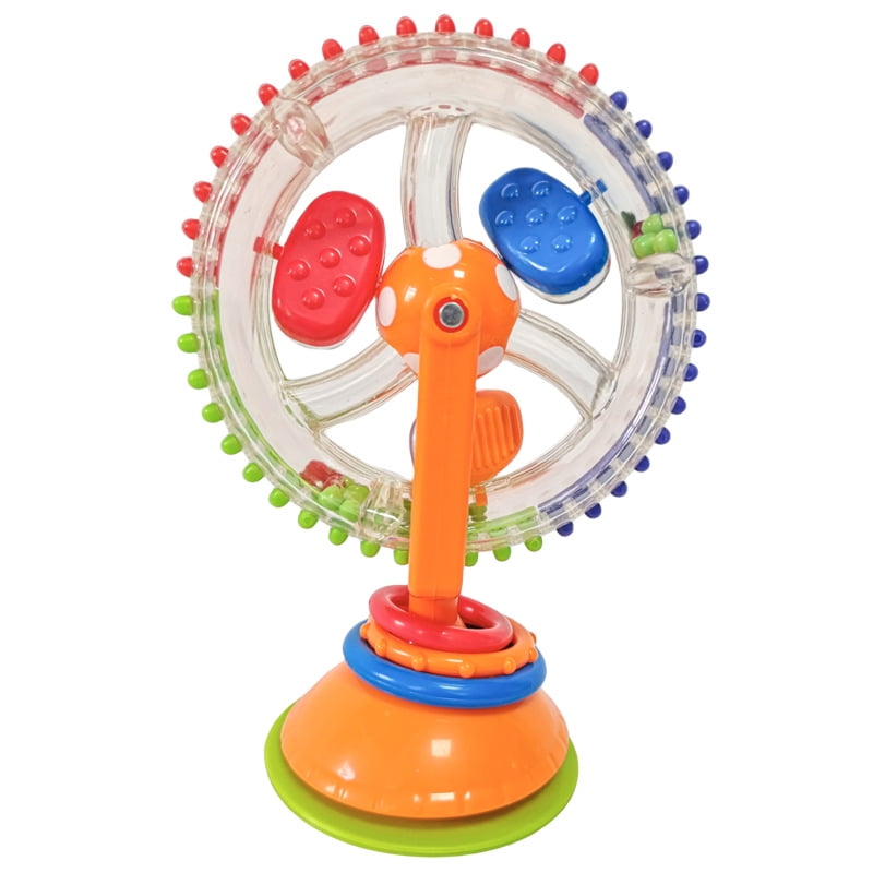 Wonder Wheel Activity Center,Children's puzzle tricolor rotating Ferris ...