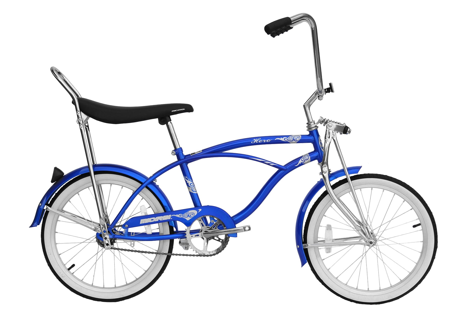 Blue Lowrider Bikes