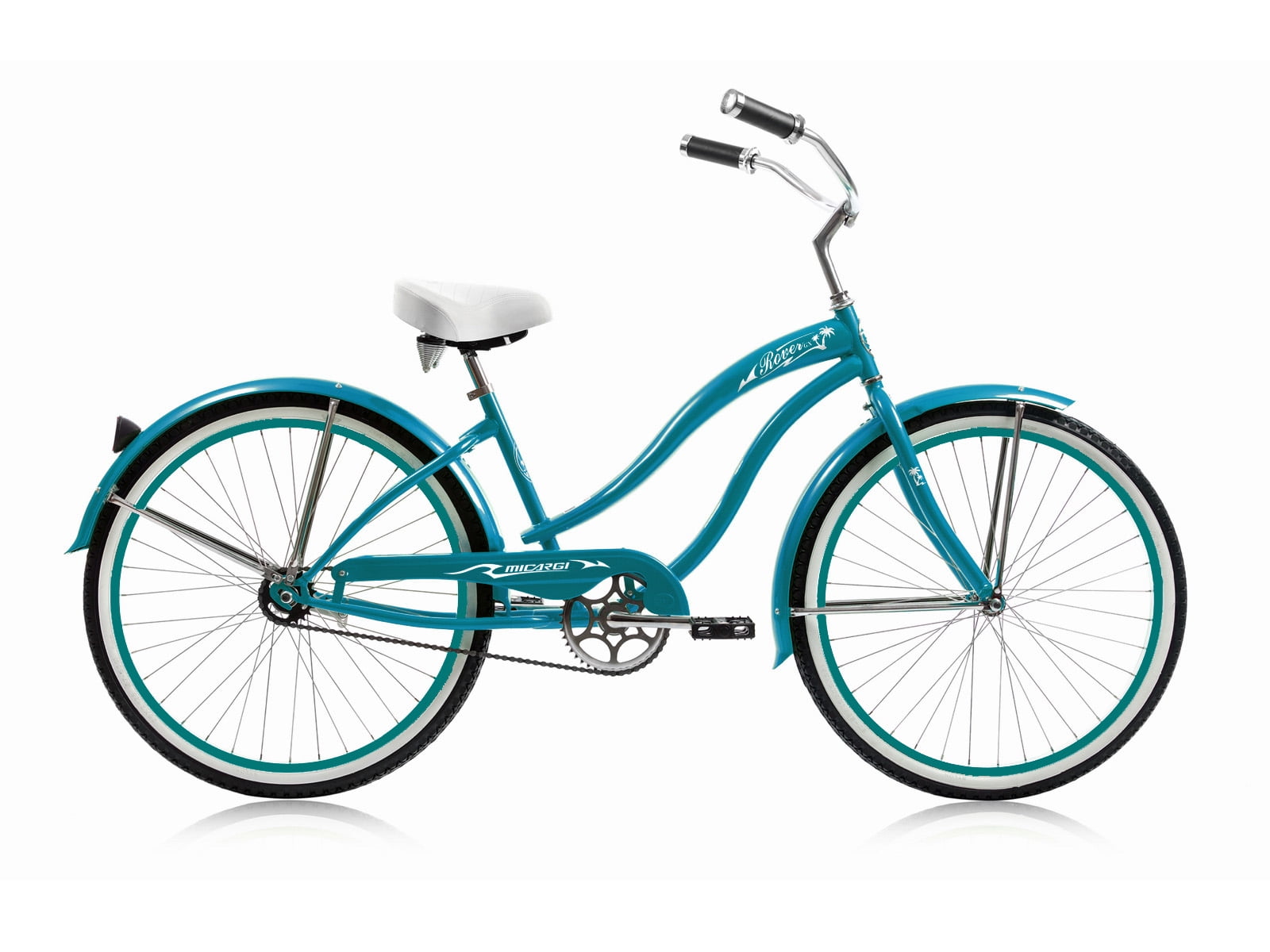 Wonder Wheels 26 In. Beach Cruiser Coaster Brake Single Speed Bicycle ...