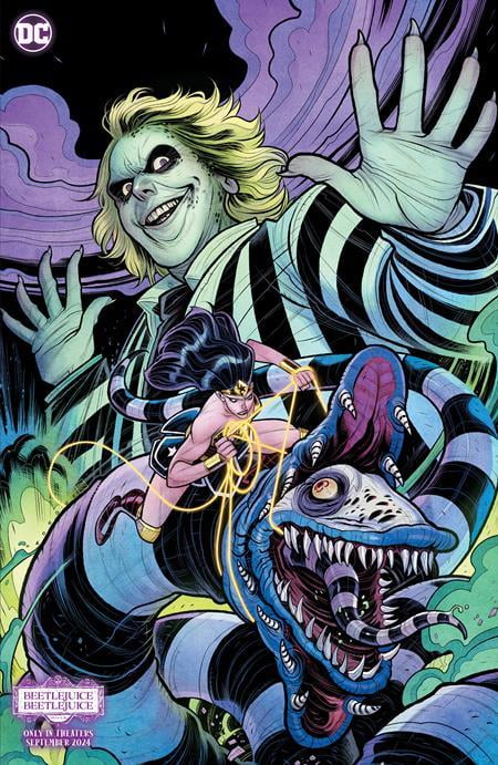Wonder Woman #12 Cvr G Elizabeth Torque & Sabine Moss Beetlejuice Card Stock Var (absolute Power ...