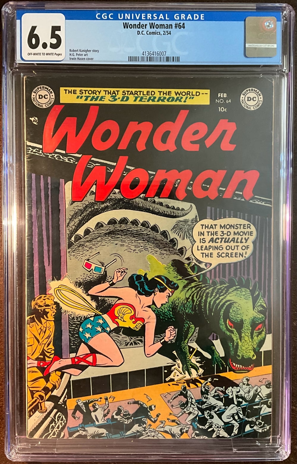 Wonder Woman #64 - CGC 6.5 Comic Book - Walmart.com
