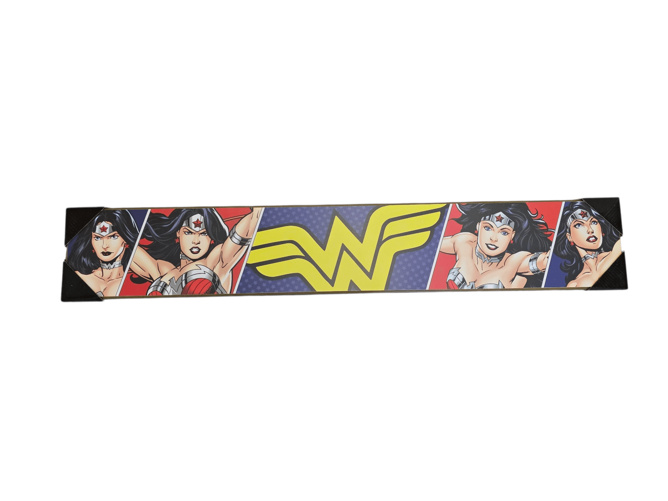Wonder Woman 6X36in Wooden Wall Sign - Walmart.com