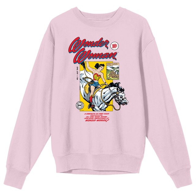 Wonder Woman 90th Anniversary Retro Art Diana Riding Horse Adult Cradle ...