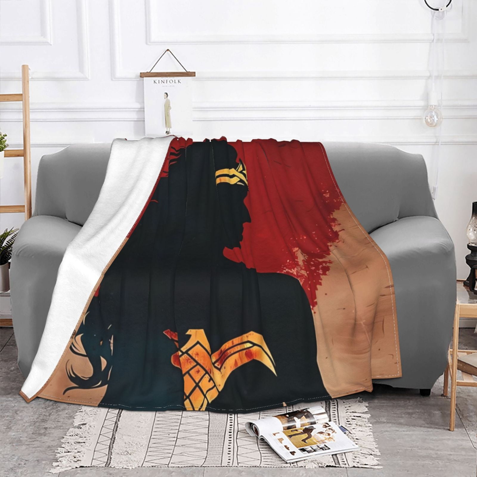 Wonder-Woman Blanket, Ultra Soft Throw Blankets, Comfy Flannel Throw ...