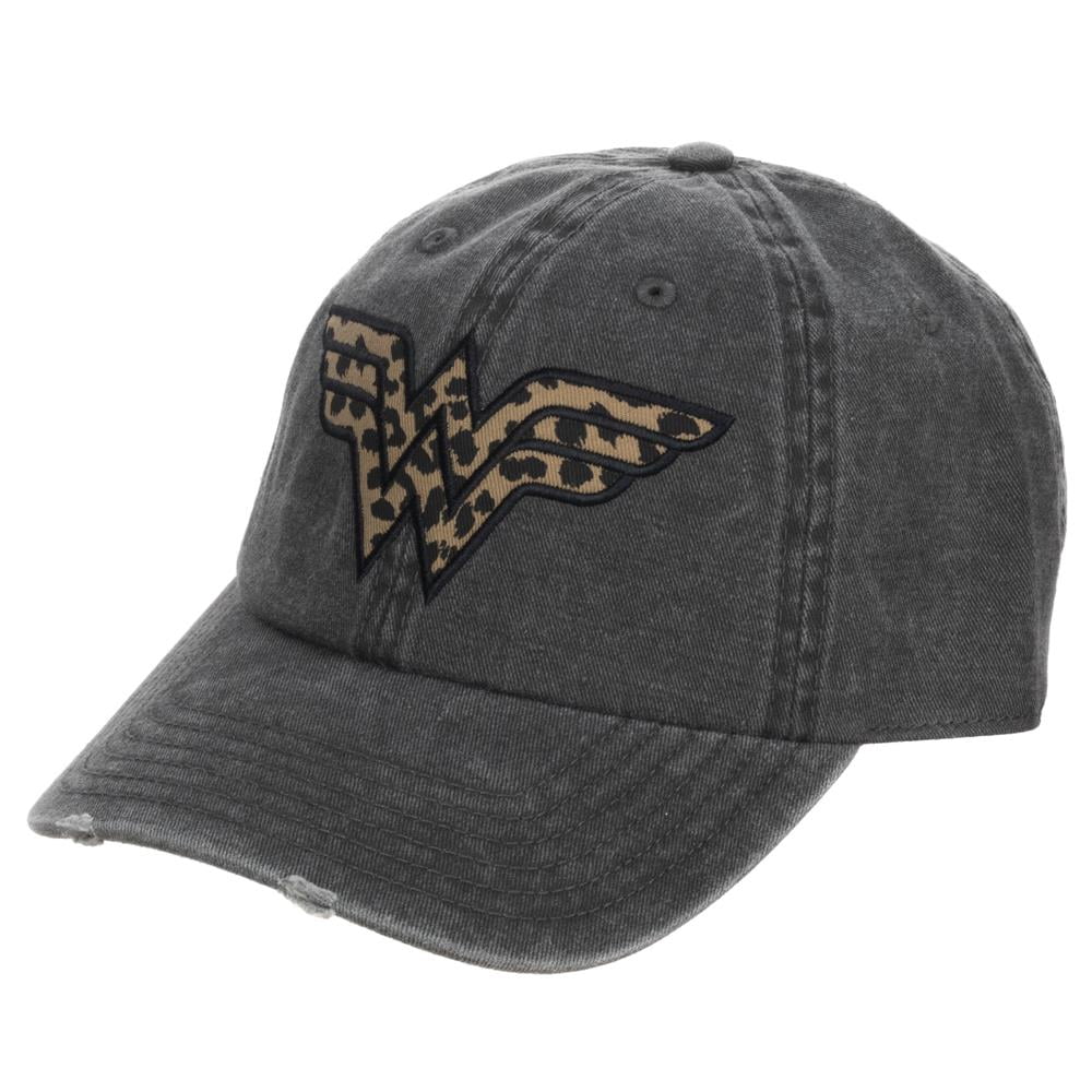 Wonder Woman Comic Book Superhero Leopard Print Logo Dad Hat for Women ...