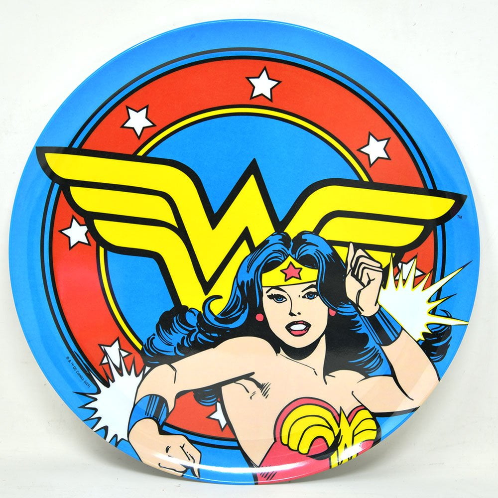 Wonder Woman Core 10in Melamine Plate-2 PACK - Walmart.com