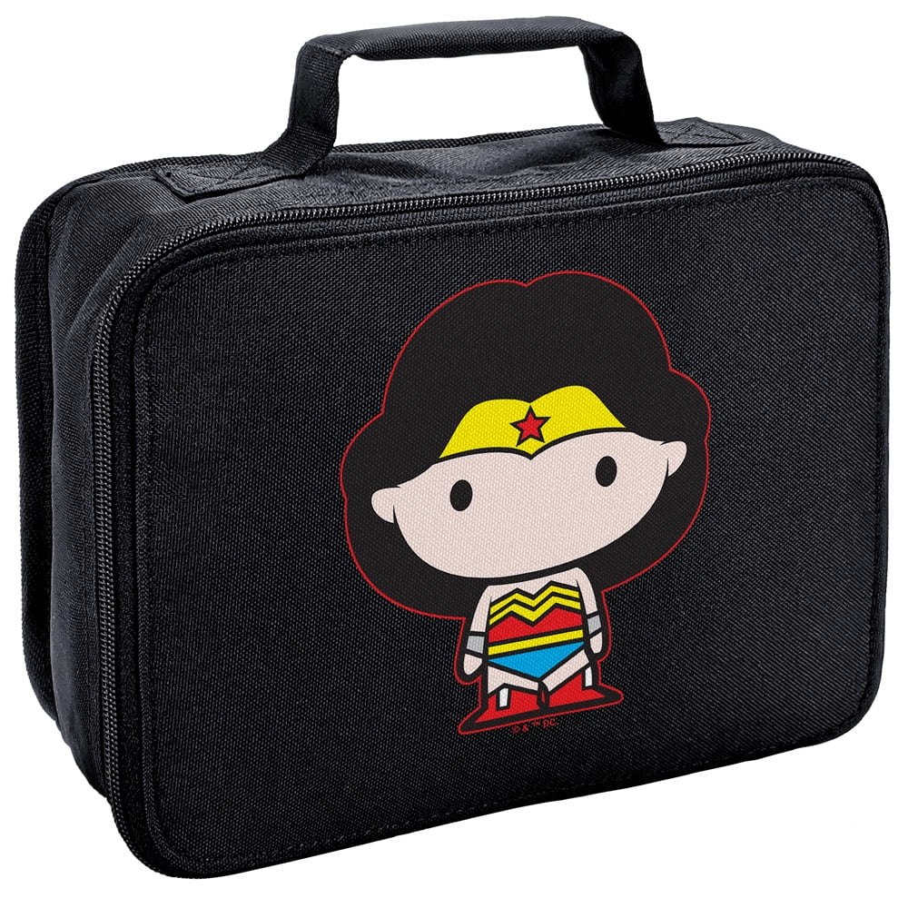 Wonder Woman Cute Chibi Character Insulated Soft Sided Lunch Box ...