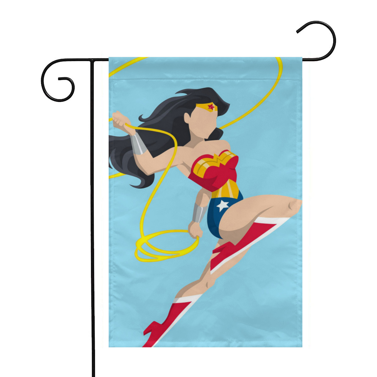 Wonder Woman Garden Flag 12×18 Inch Double Sided for Outdoor Halloween ...