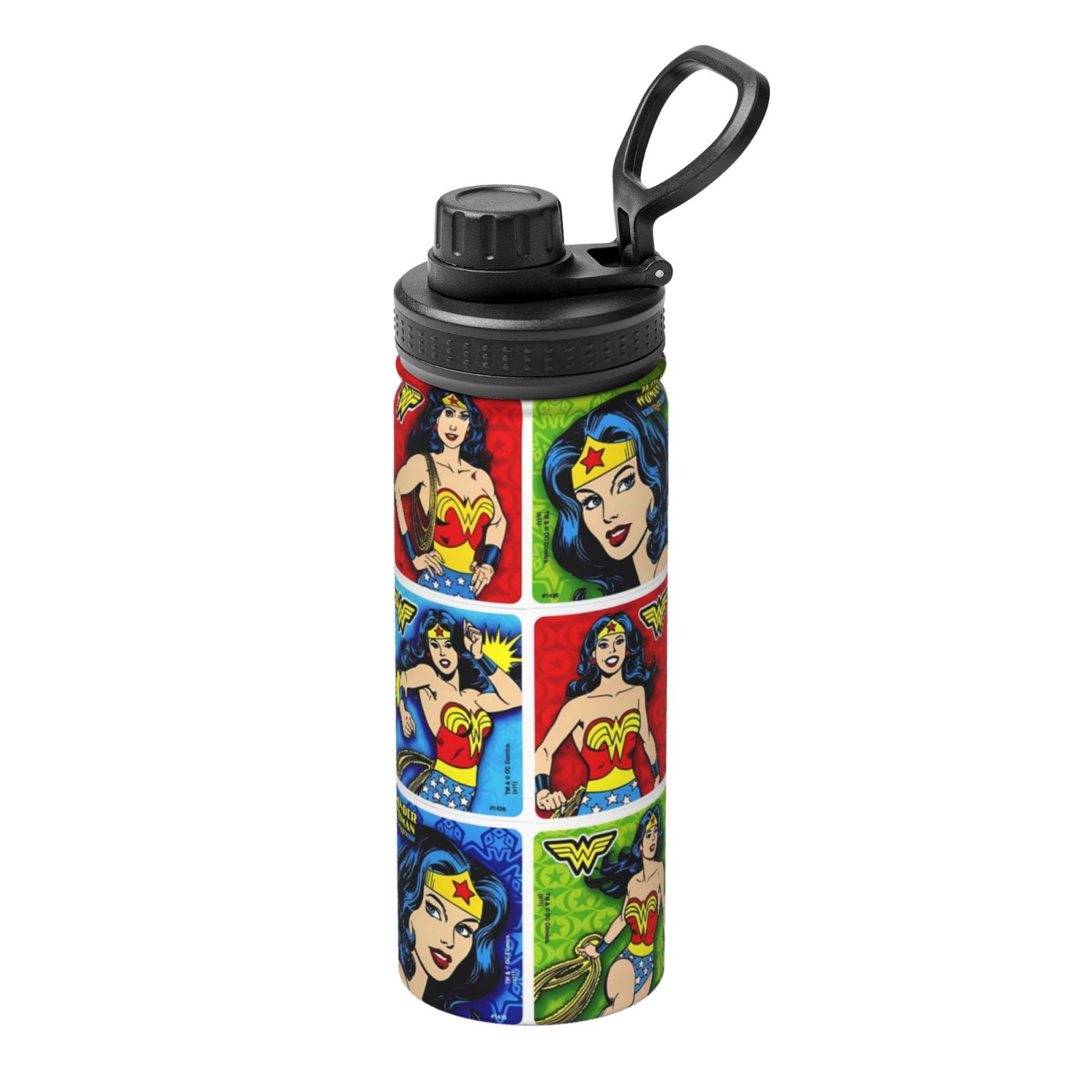 Wonder Woman Insulated Cups With Handle, Sports Water Kettle, Water ...