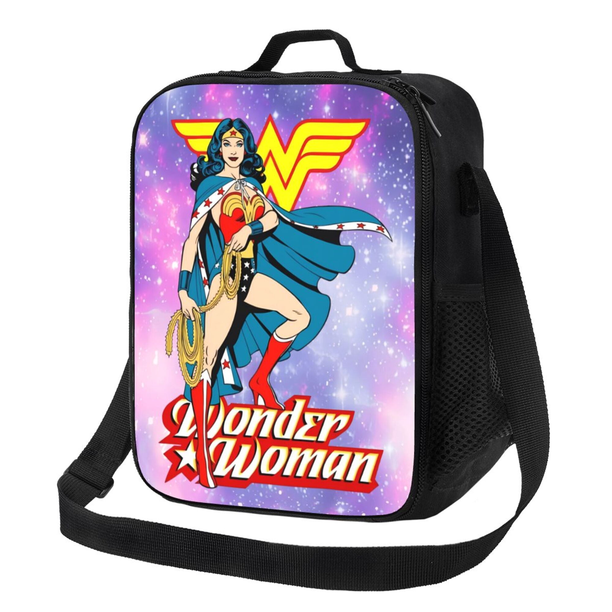Wonder Woman Lunch Bag Lunch Box Lightweight Durable Lunch Tote Bag ...