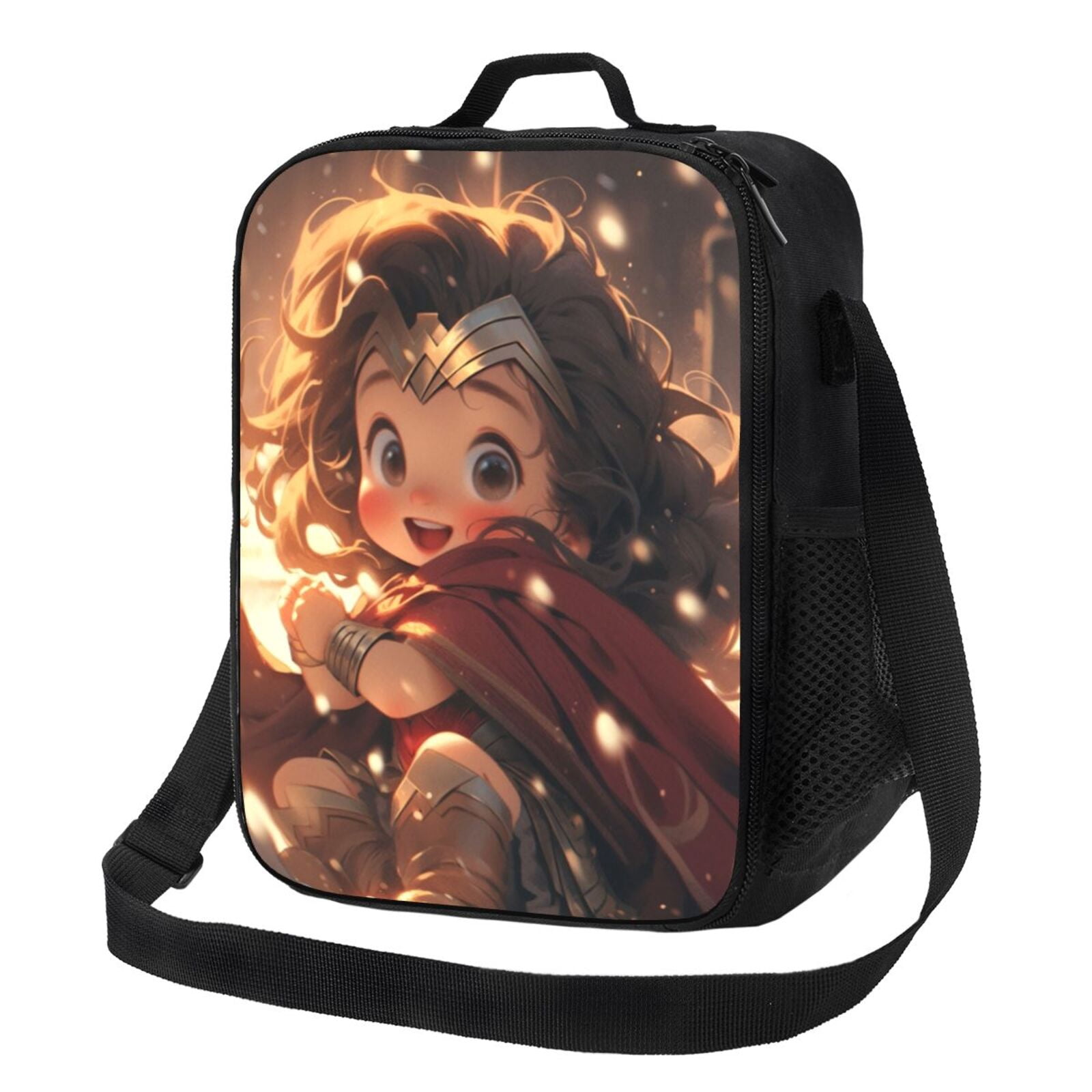 Wonder Woman Lunch Bags Adorable Reusable Insulated Lunch Boxes with ...