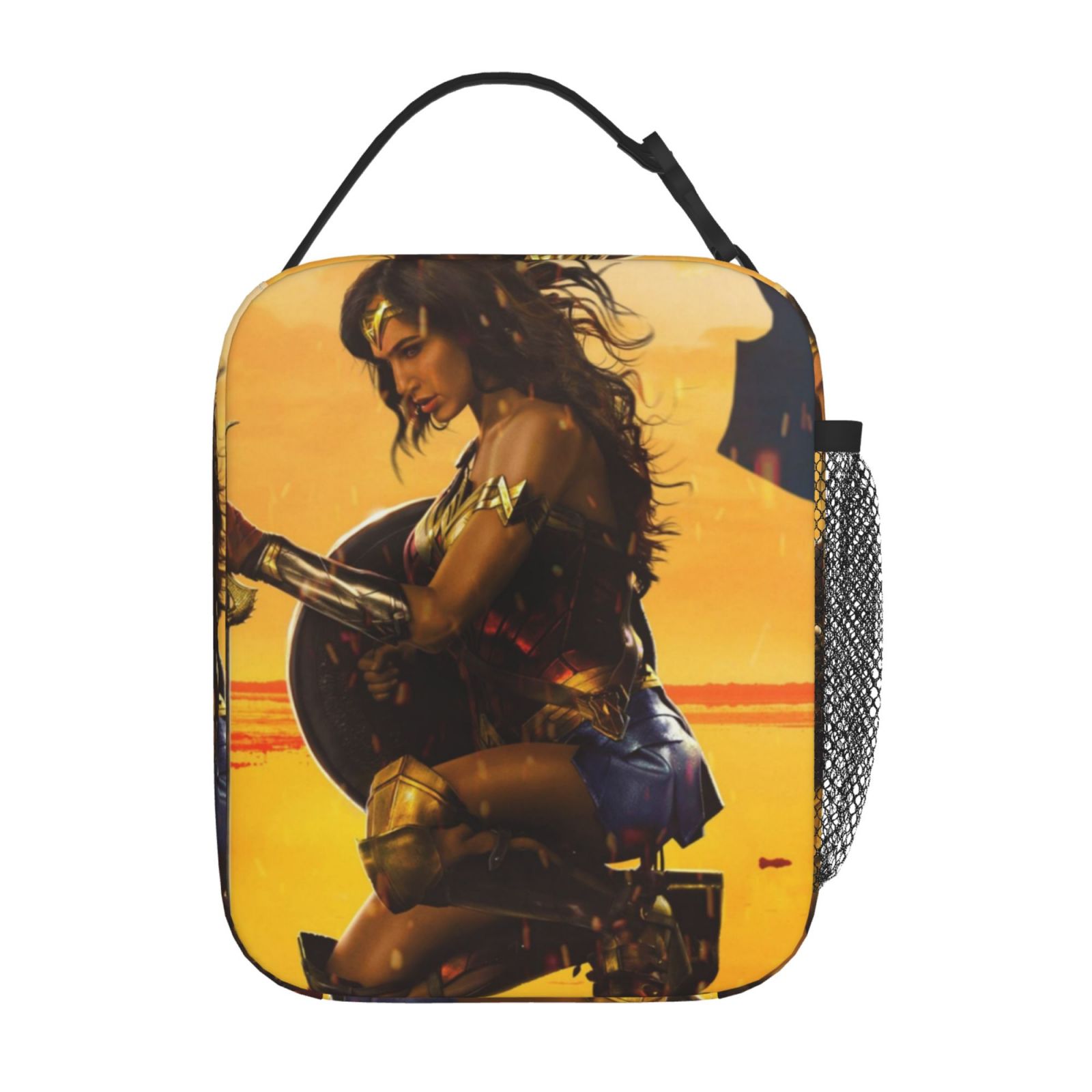 Wonder Woman Lunch Bags, Reusable Lunch Tote Bags For Office Work ...
