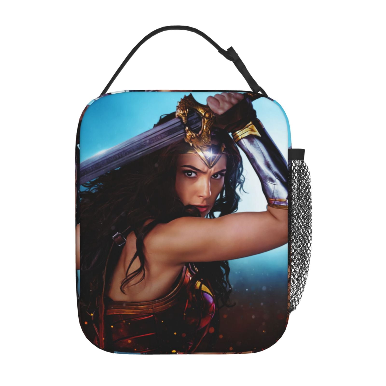 Wonder Woman Lunch Bags, Reusable Lunch Tote Bags For Office Work ...