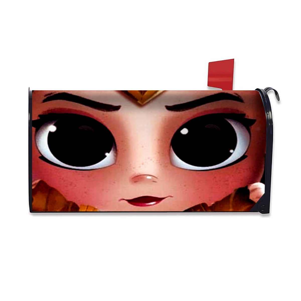 Wonder Woman Mailbox Cover with Magnetic Strip Anime Mailbox Package ...