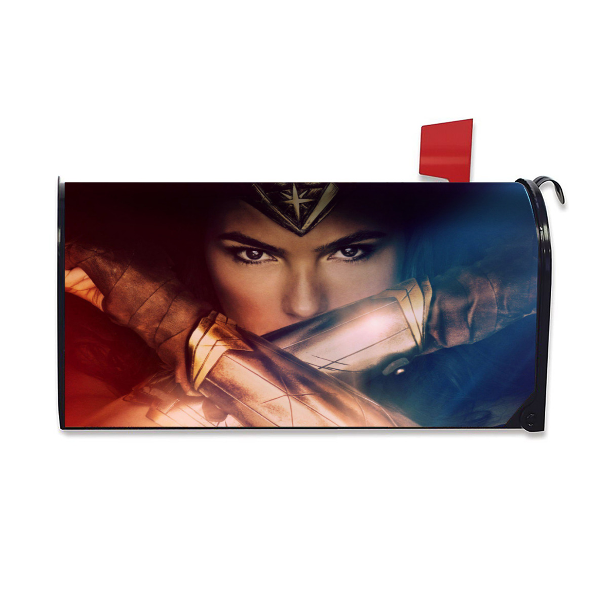 Wonder Woman Mailbox Cover with Magnetic Strip Anime Mailbox Package ...