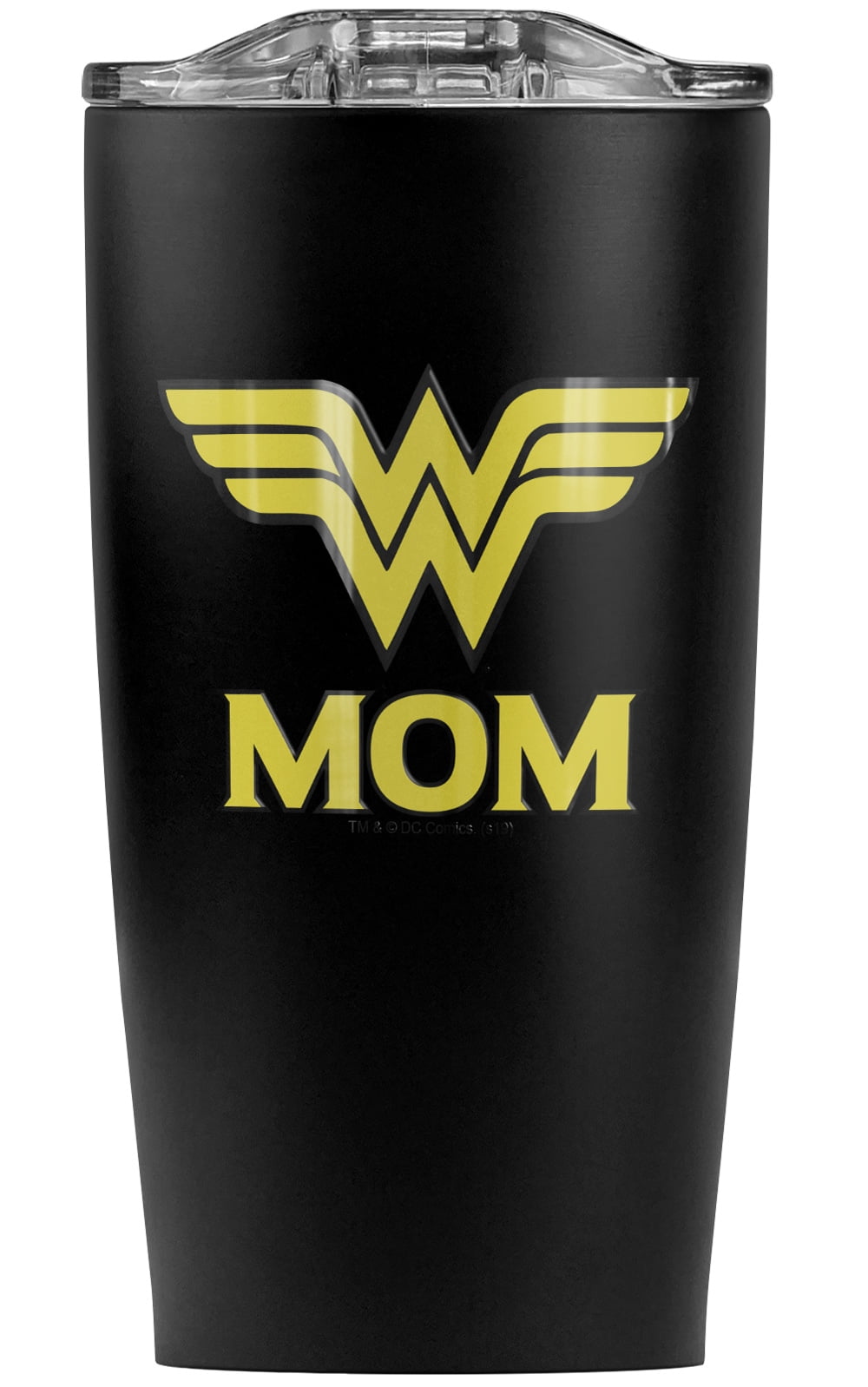 Wonder Woman Wonder Mom Logo Stainless Steel 20 oz Travel Tumbler ...