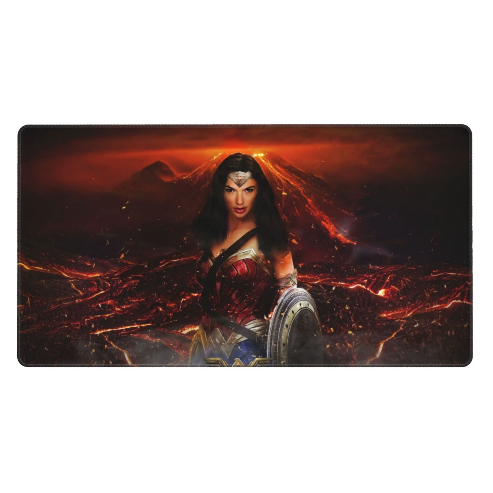 Wonder Woman Mouse Pad 15.8x29.5 In - Extended Contour Mouse Mat For ...