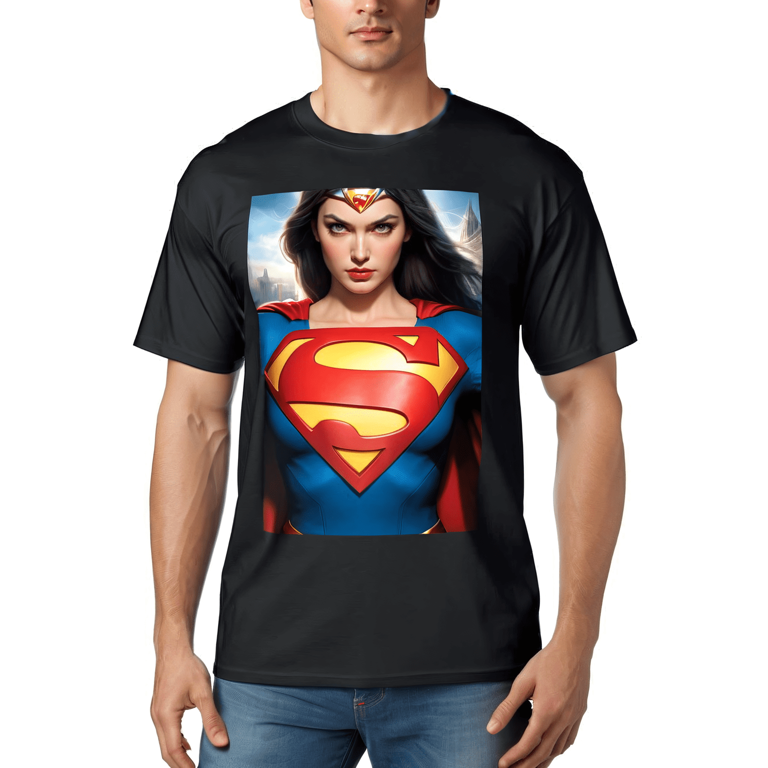 Wonder Woman Movie Arms Crossed T-Shirt - Walmart.com