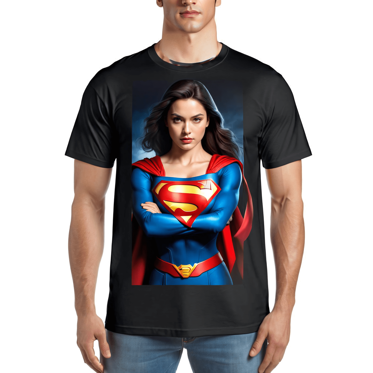 Wonder Woman Movie Arms Crossed T-Shirt - Walmart.com