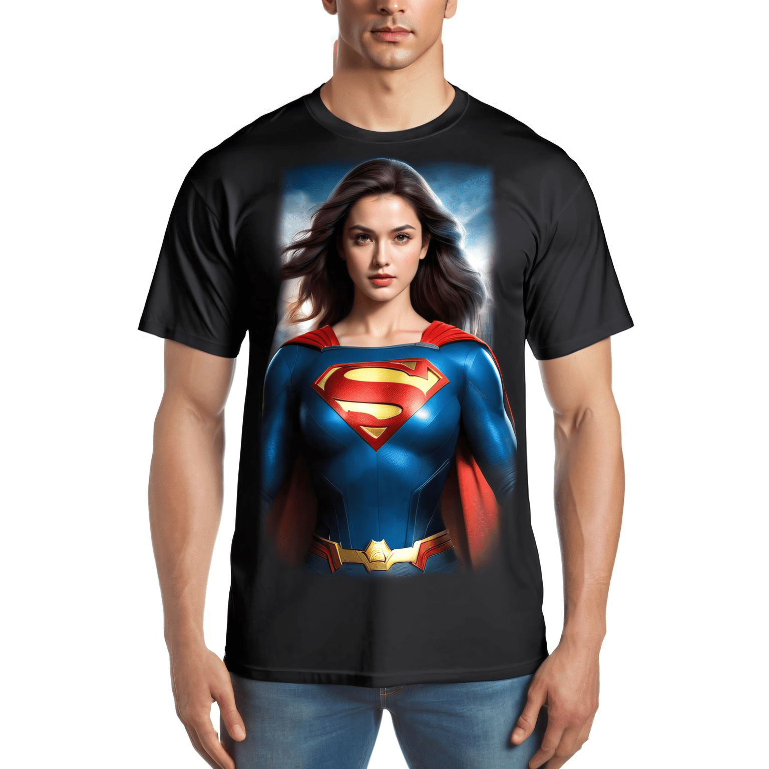 Wonder Woman Movie Arms Crossed T-Shirt - Walmart.com