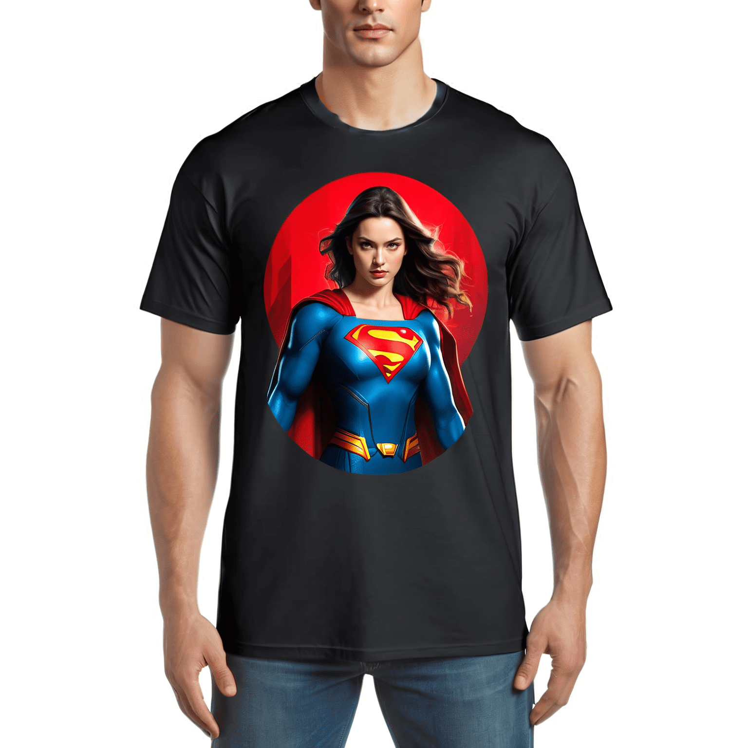 Wonder Woman Movie Arms Crossed T-Shirt - Walmart.com