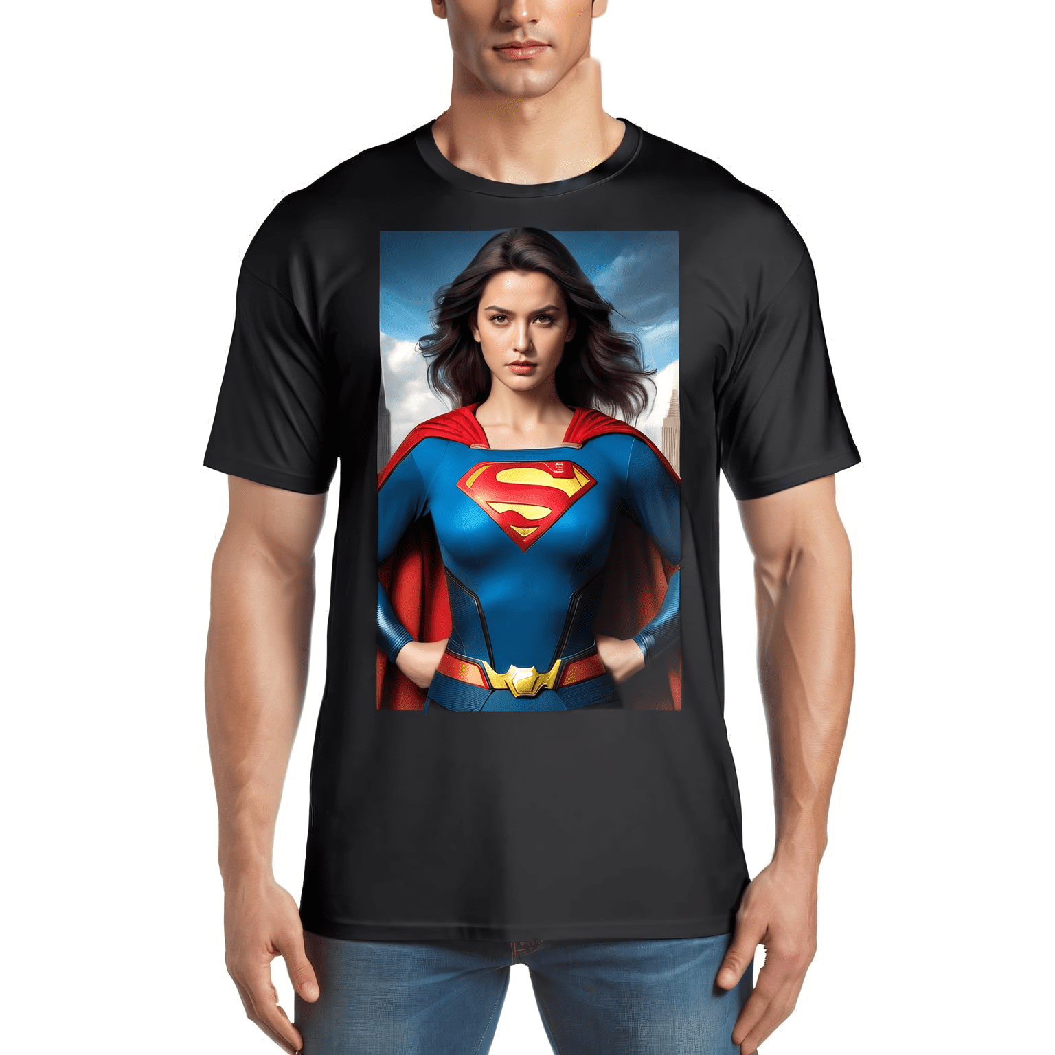 Wonder Woman Movie Arms Crossed T-Shirt - Walmart.com